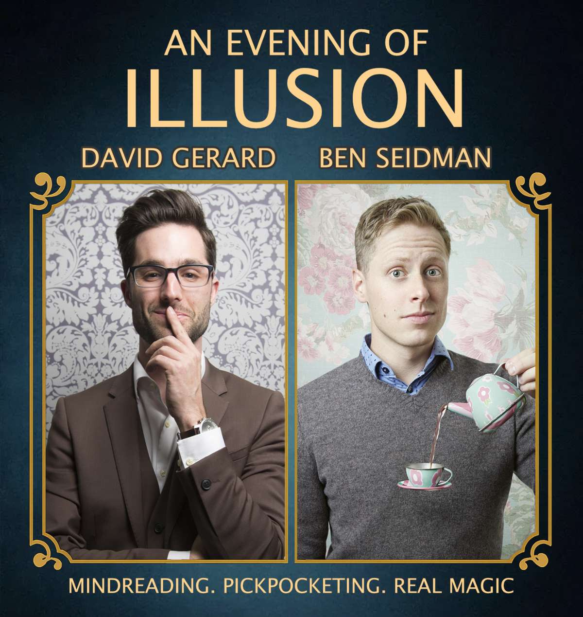 Ben Seidman & David Gerard: PICKPOCKETING, MIND READING, & REAL MAGIC | The Comedy & Magic Club